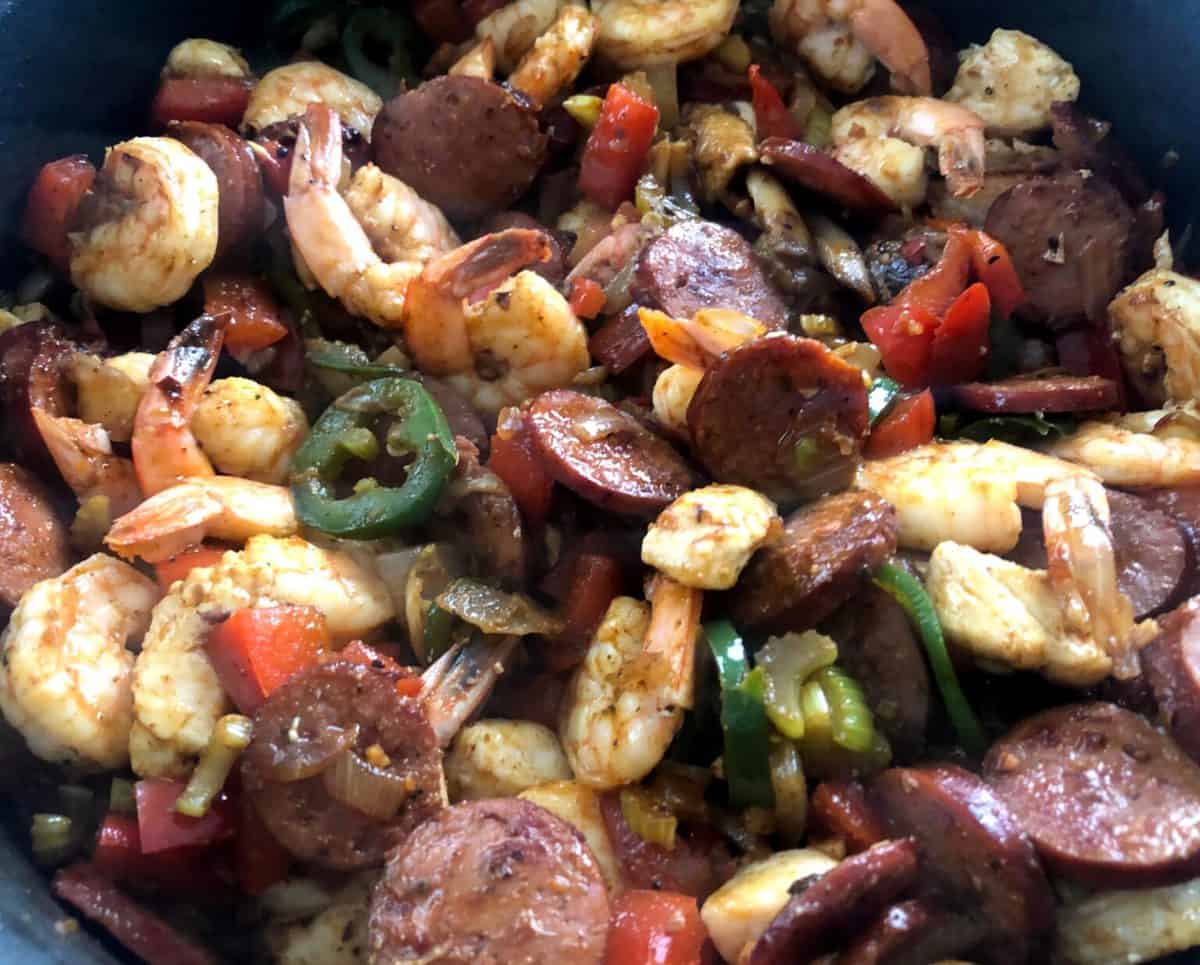 Easy New Orleans Gumbo - with chicken, shrimp, and sausage - Abundance ...