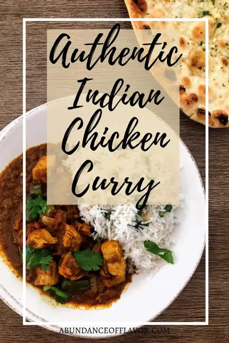 Easy Indian-Inspired Chicken Curry - Abundance of Flavor
