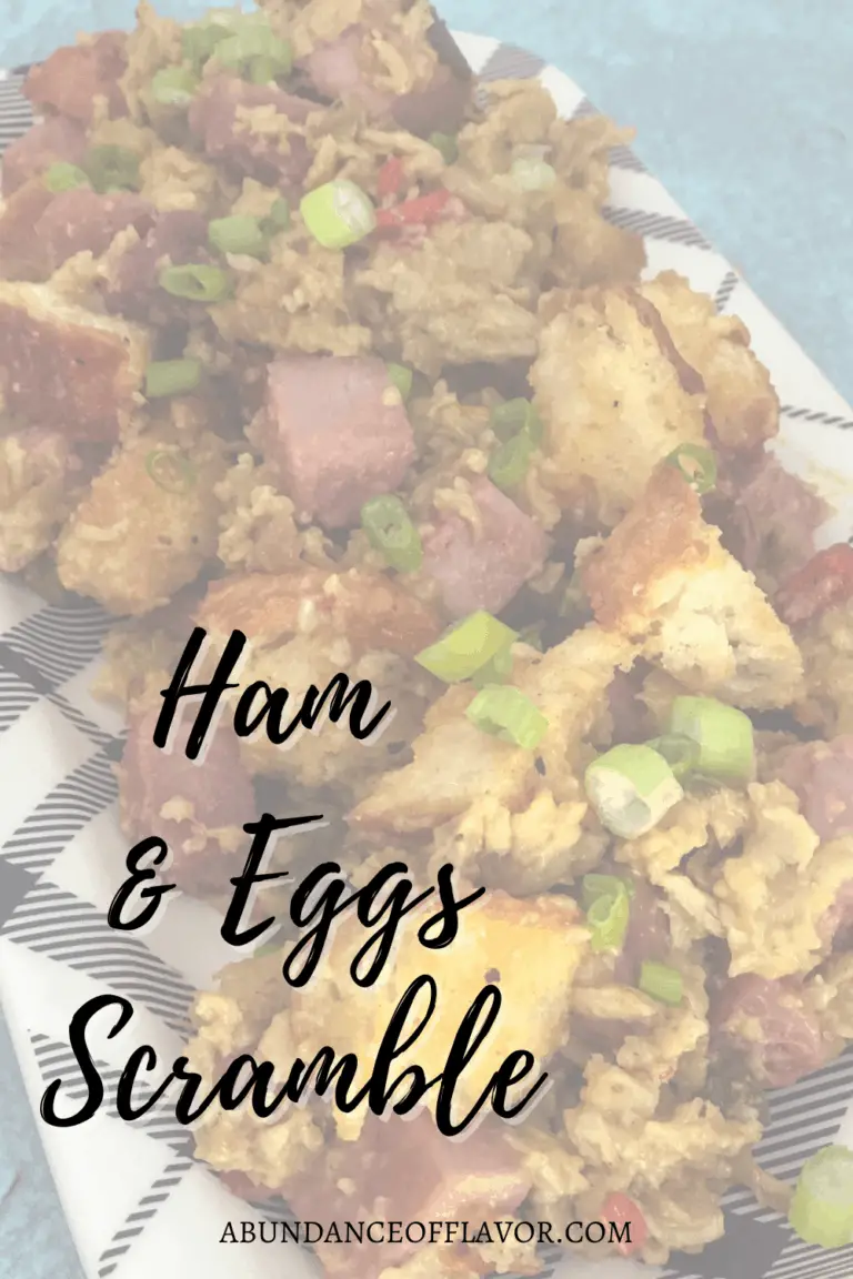 Ham & Eggs Scramble - Abundance of Flavor