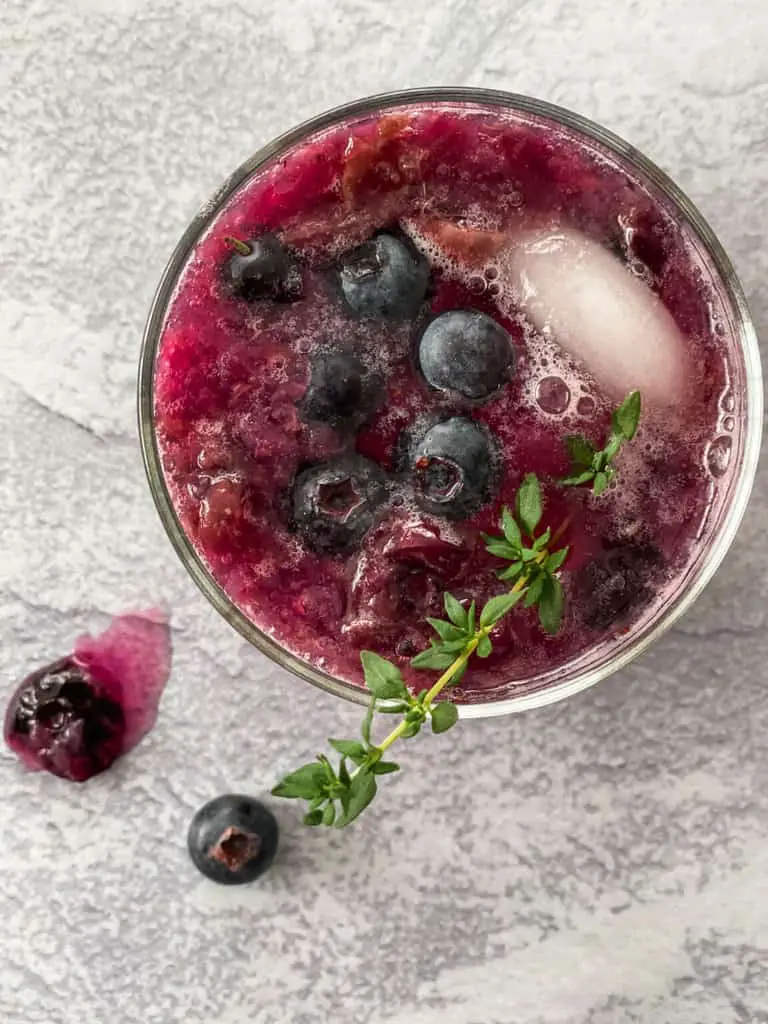 Blueberry Ginger Ale Coolers - Abundance of Flavor
