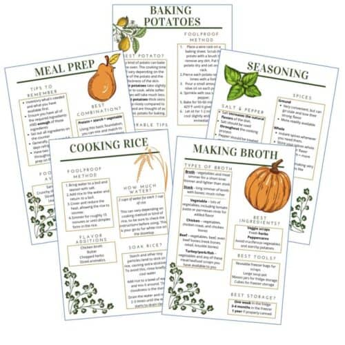 21 Basic Cooking Skills for Beginners - Abundance of Flavor